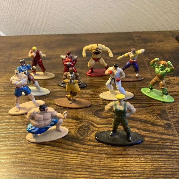 Toys | Jada Nano Metalfigs Diecast Mini Figures Street Fighter ...